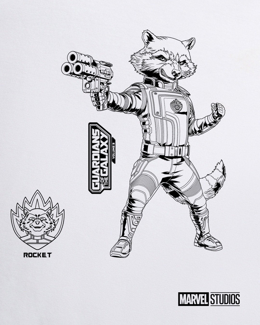 guardians of the galaxy 3 coloring pages